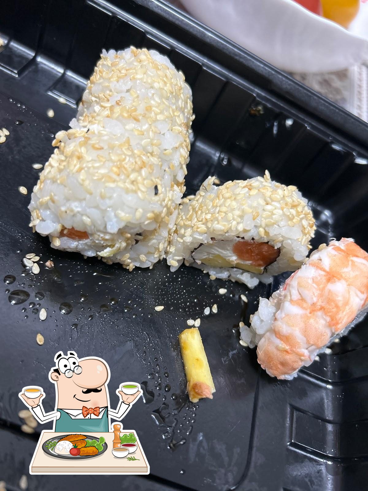 Osama sushi restaurant, Kyiv