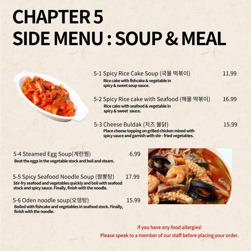 Menu at TOP CHICKEN restaurant, Waterloo