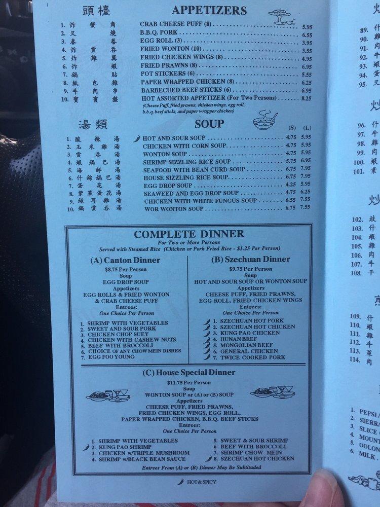 Menu at Twin Dragon chinese Restaurant, Reno, N Hills Blvd Suite 200