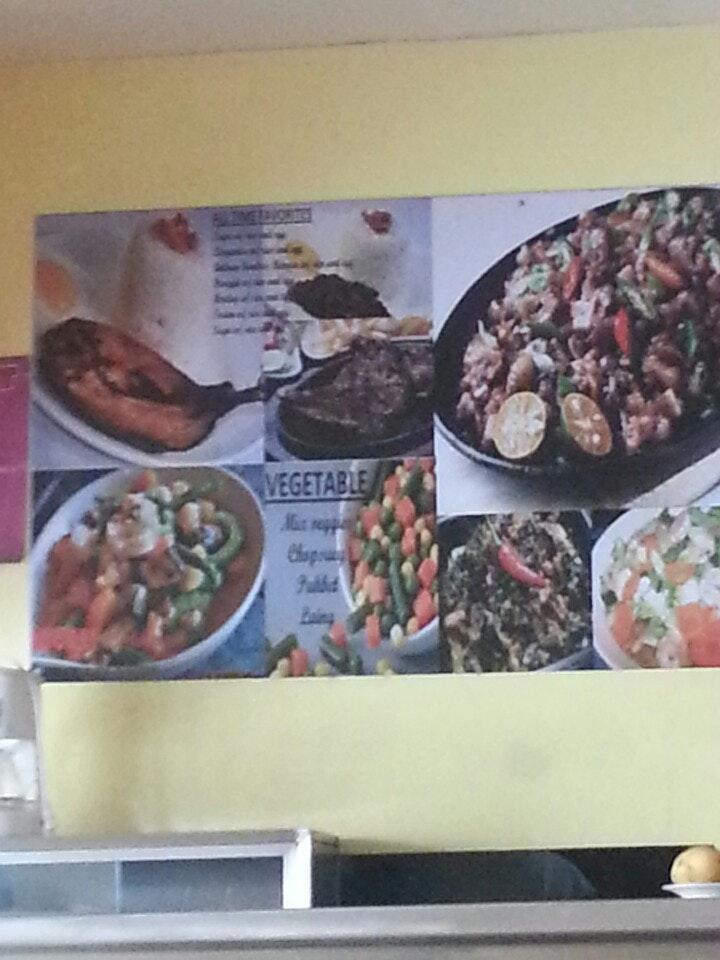 Menu at Adora's Restaurant, Bolinao, Don Alonzo Ponce