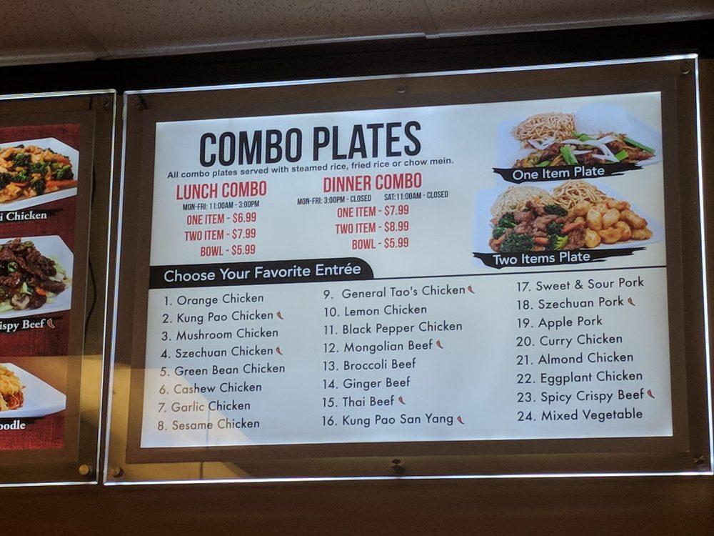 Menu at Good Eats restaurant, Fresno