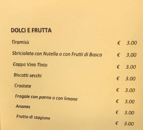 Menu at Vino Tinto Di Lattanzi Daniele pub & bar, Tivoli