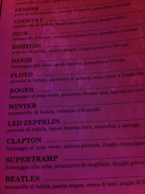 Menu da Abbey Road Caserta pub & bar, San Prisco