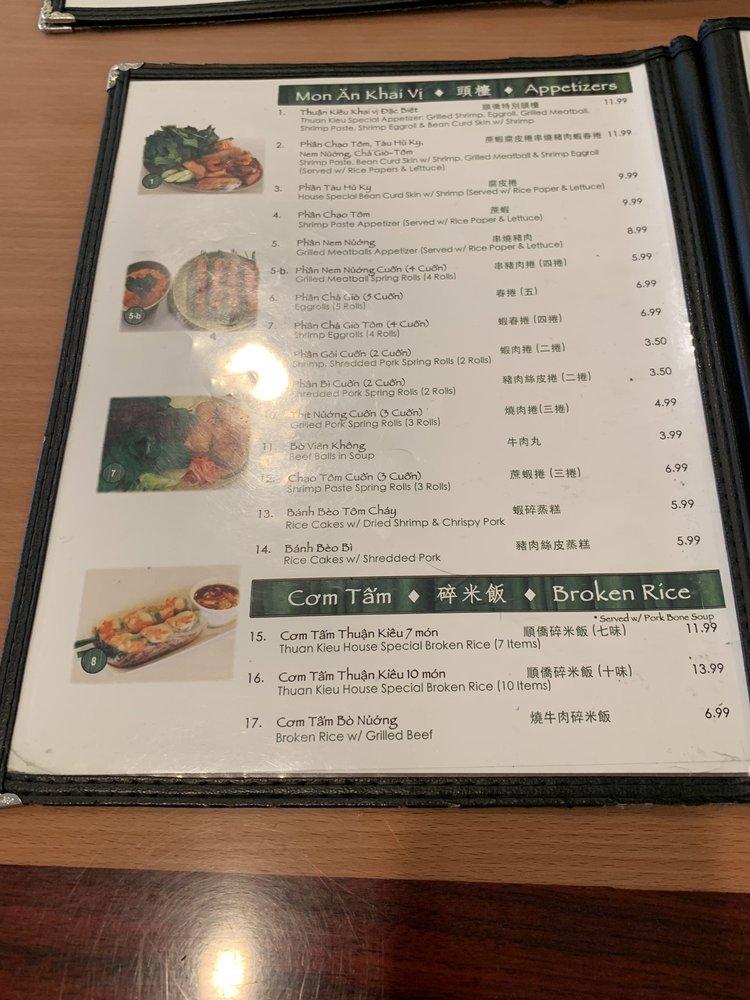 Menu at King Com Tam restaurant, San Gabriel, 120 E Valley Blvd Suite I & J