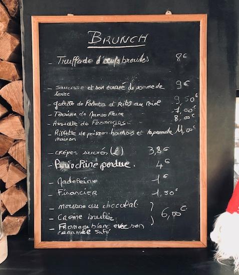 Menu at Le Bacchus pub & bar, Rennes