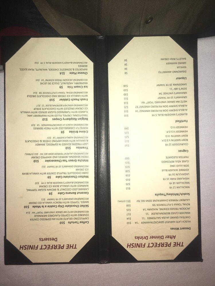 Menu at Ladera Grill pub & bar, Morgan Hill