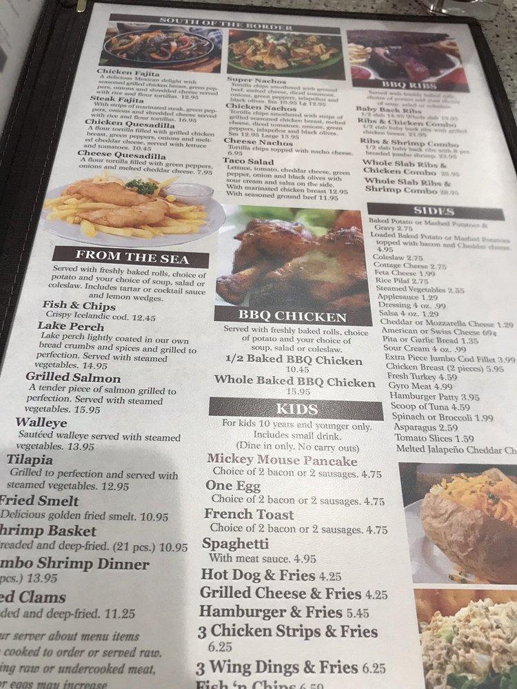 Menu at Noni's Grille of Troy restaurant, Troy