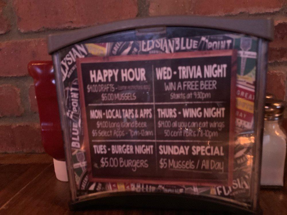 Menu at Tap Room pub & bar, Patchogue
