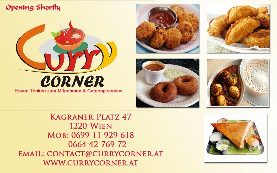 Carta del restaurante Curry Corner, Viena
