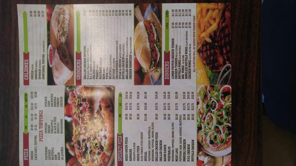Menu at 401 pizza pizzeria, Providence