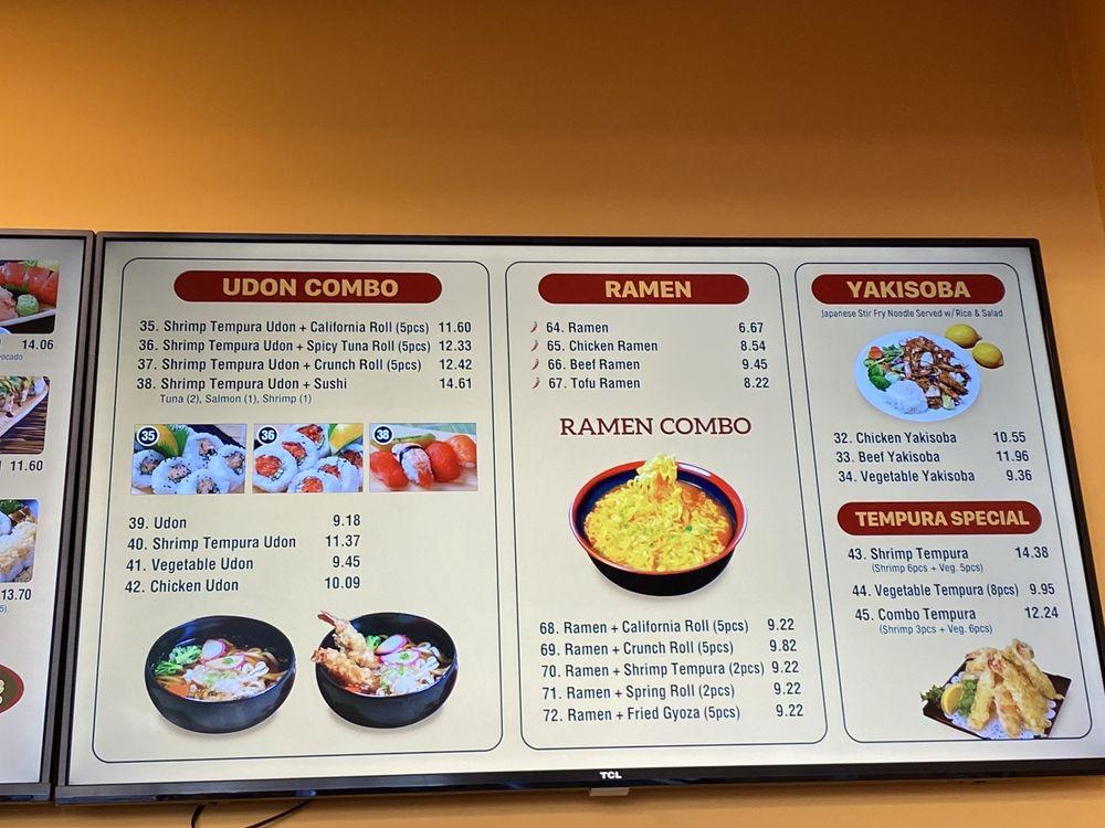Menu at Rolling Rice restaurant, Rosemead