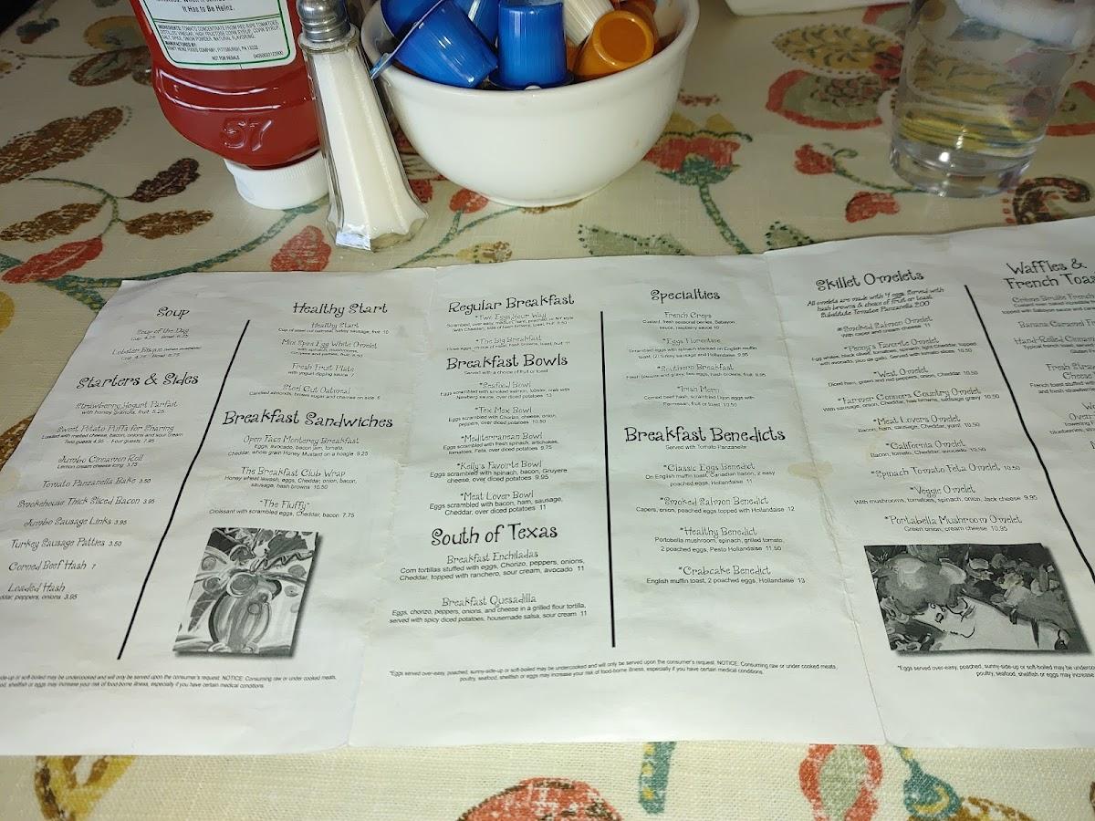Menu at The Breakfast Club of Royal Oak, Royal Oak