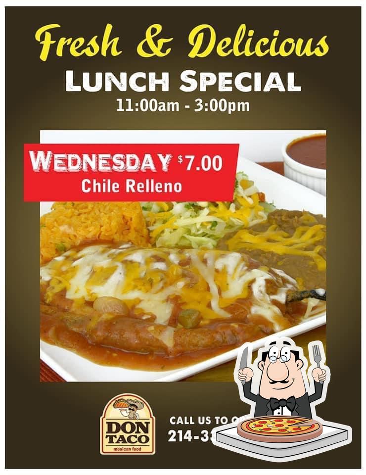 Don Taco #1, 2450 S Cockrell Hill Rd in Dallas - Restaurant menu and ...