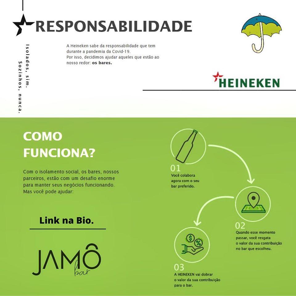Menu at Jamô Bar, Londrina