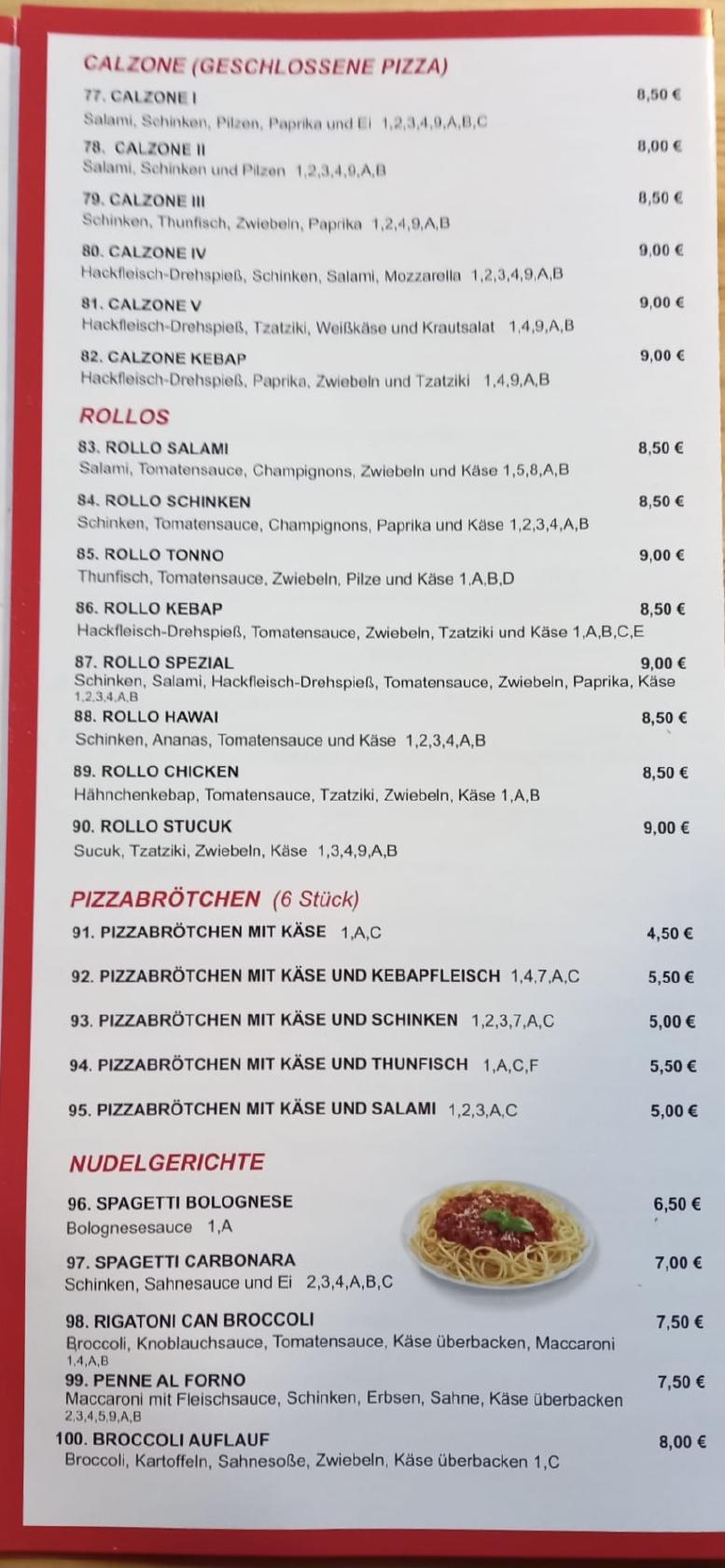 Speisekarte von Kalan Döner, Recke