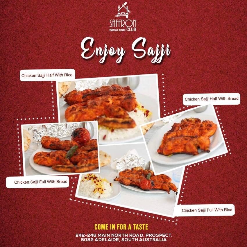 Menu at Saffron Club And Agha Juice Point, Prospect