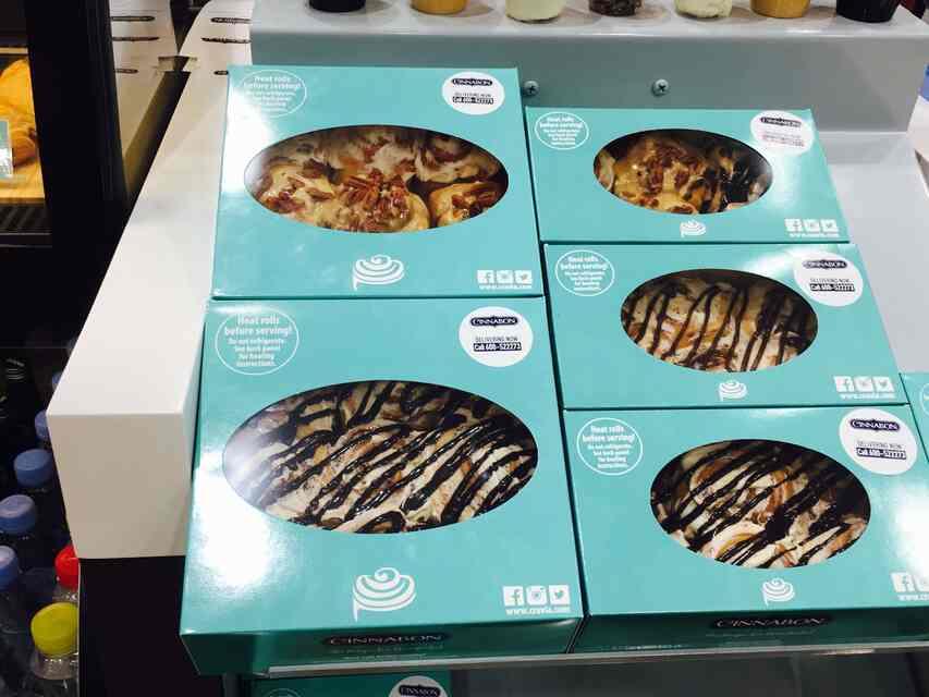 Menu at Cinnabon - Dubai Festival City cafe, Dubai, Dubai Festival City ...