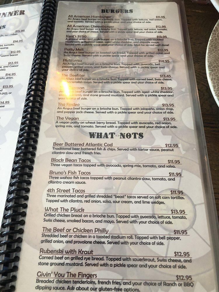 Menu at Steampunk Café & Grill cafe, Tehachapi