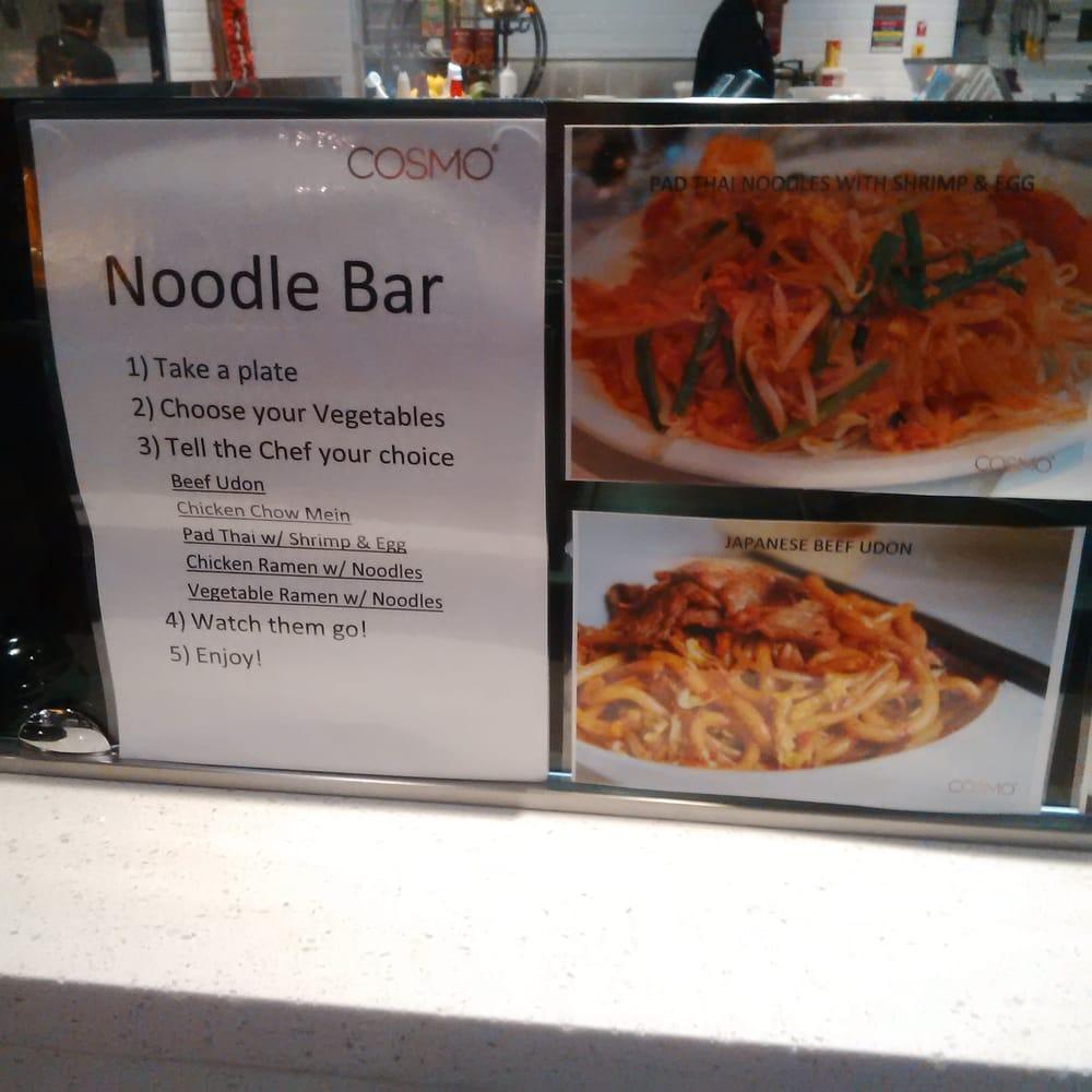 Menu at COSMO World Buffet Restaurant Oxford, Oxford