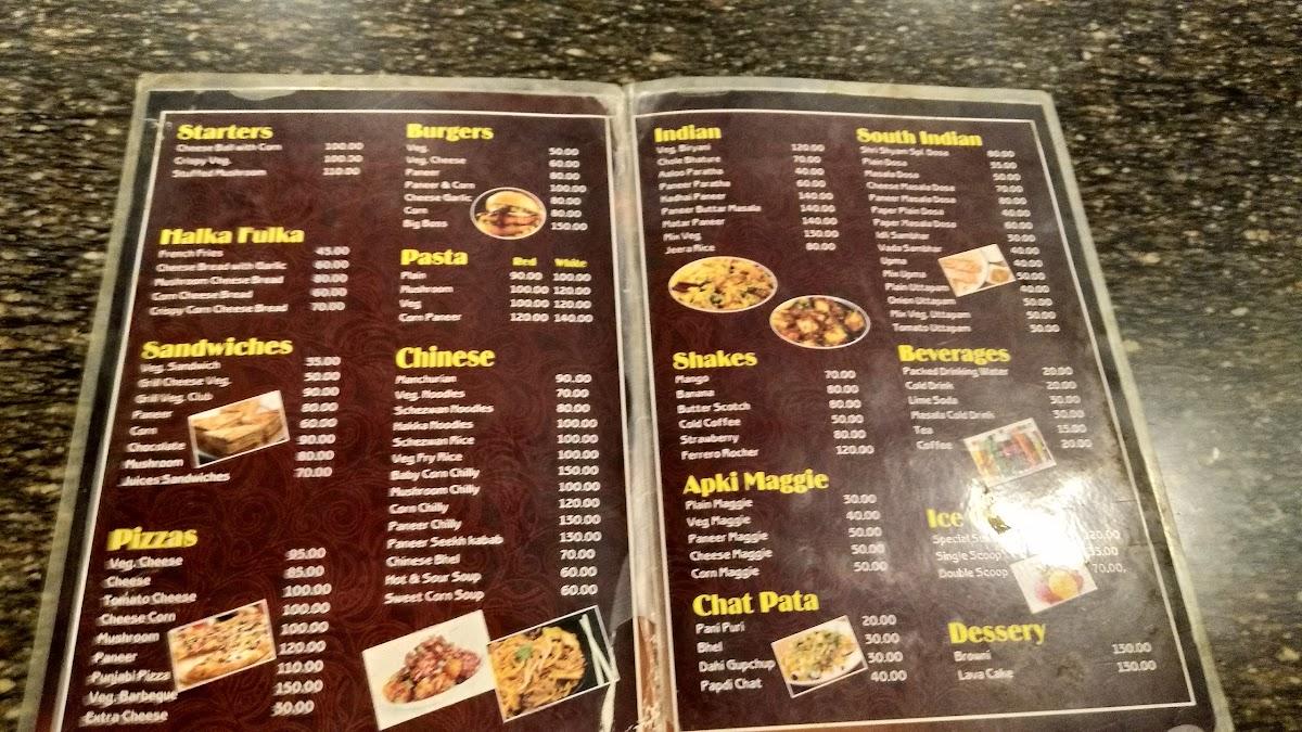 Menu at Shri Shyam Restaurant, Bilaspur