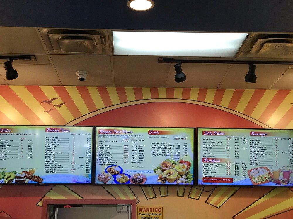 Menu at Golden Krust Caribbean Restaurant, Orlando, 318 N Alafaya Trail