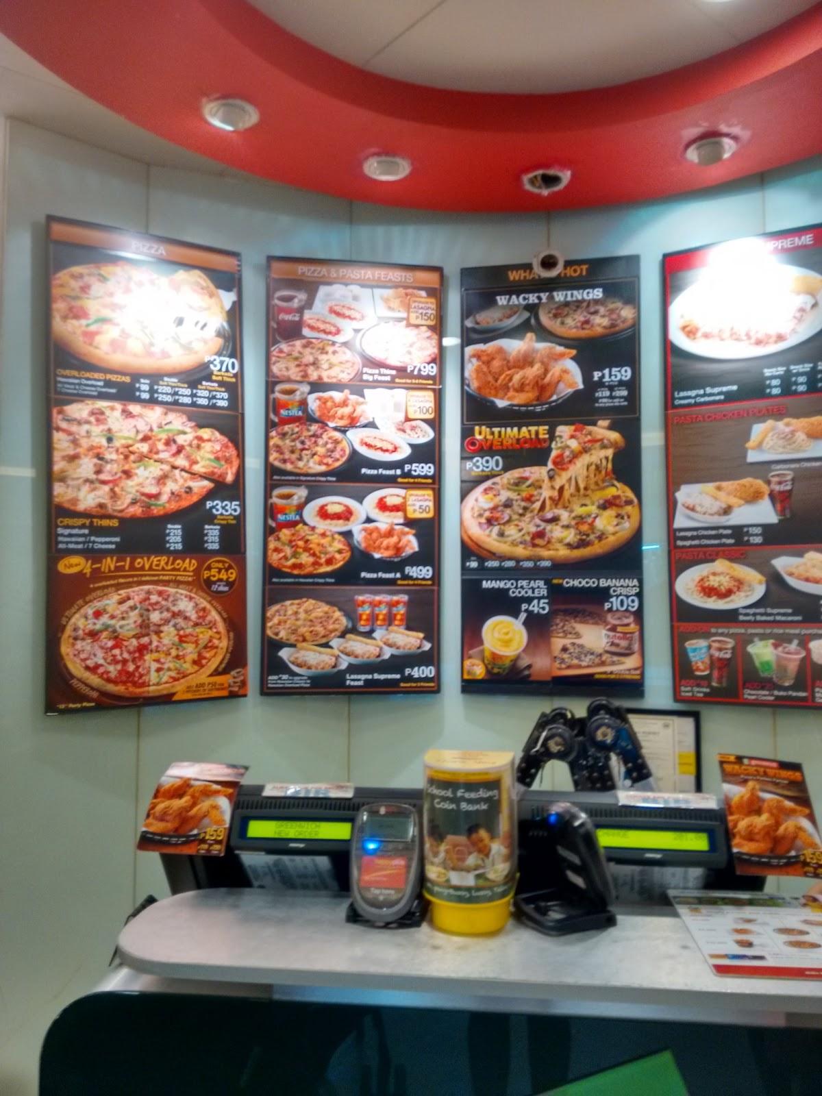 Menu at Greenwich fast food, Quezon City, Ground Floor, SM Centerpoint ...