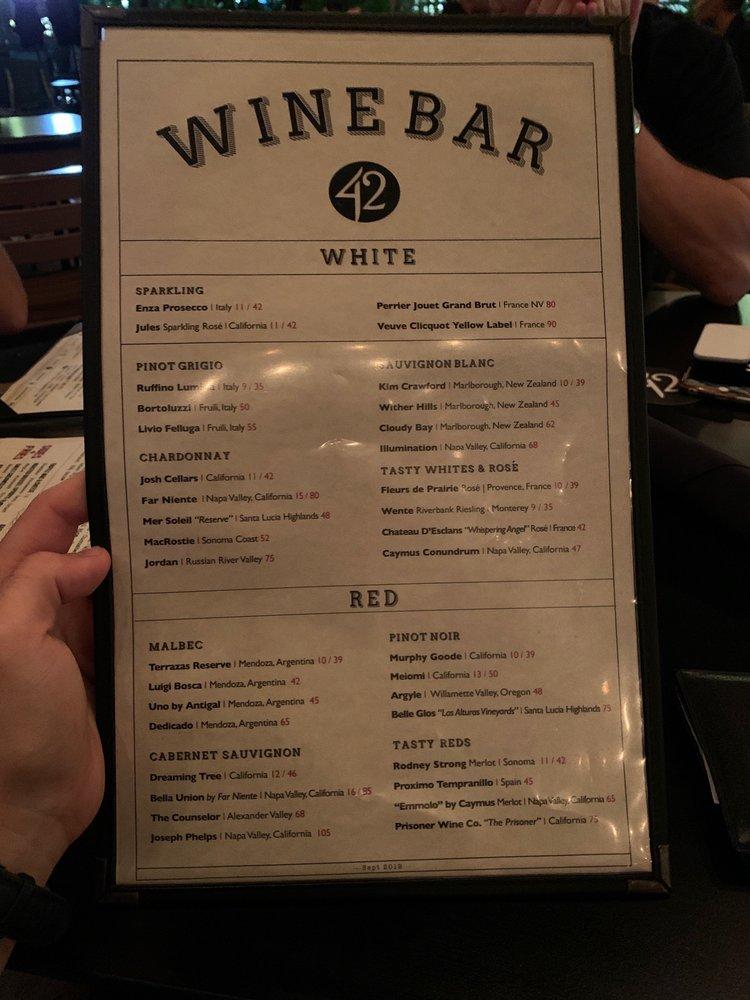 Menu at Tap 42 Craft Kitchen & Bar - Midtown Miami, Miami, NE 1st Ave #101
