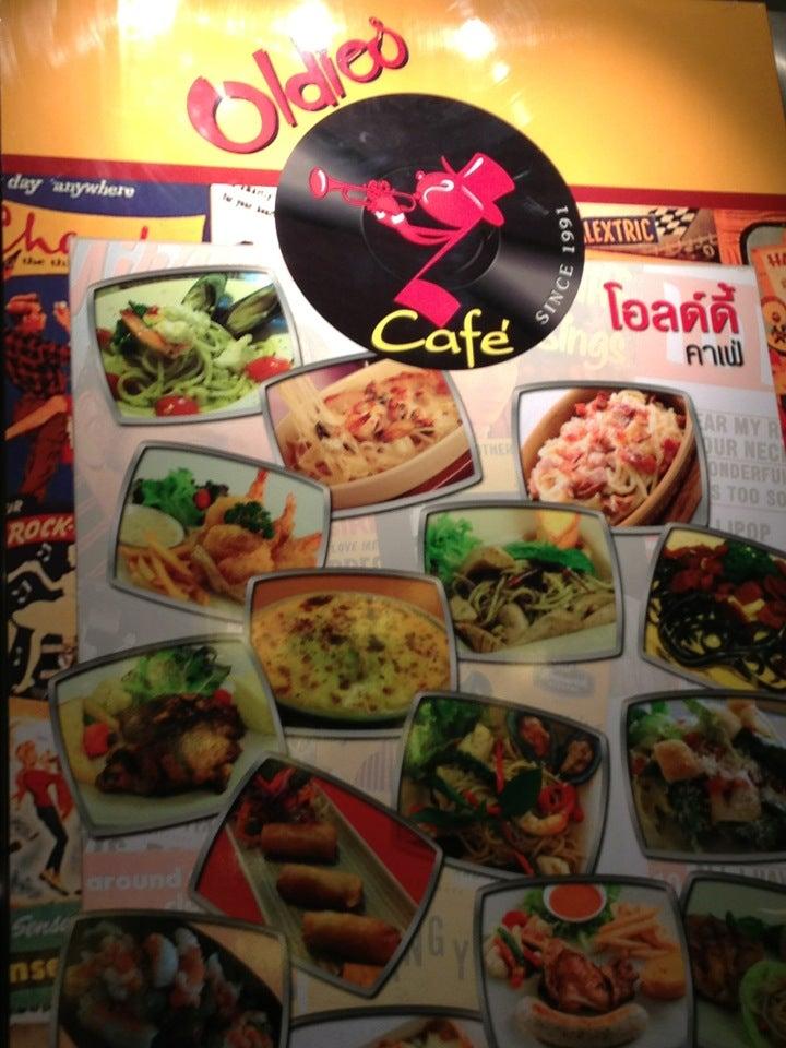 Menu at Oldies Cafe', Bangkok, 317 อาคาร จามจุรีสแควร์ ชั้น 2 Phaya Thai Rd