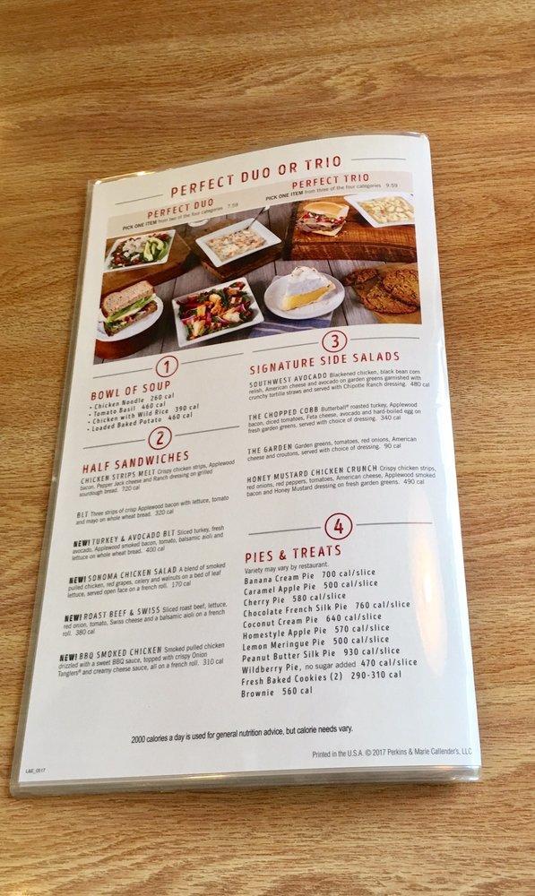 Menu at Perkins Restaurant & Bakery, Germantown, S Germantown Pkwy