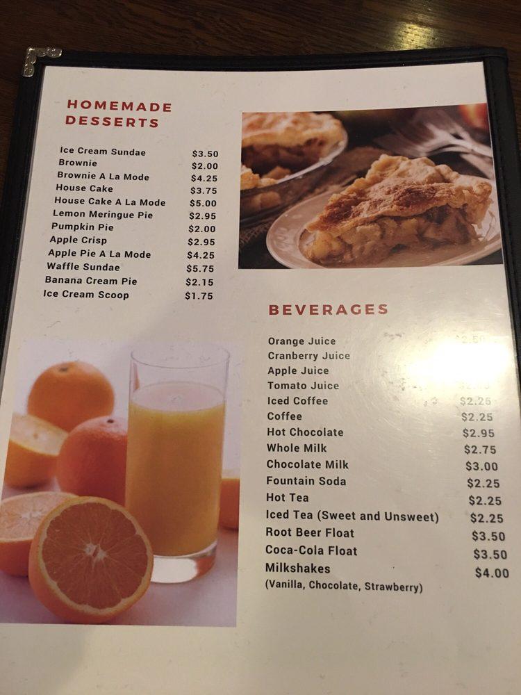 Menu at Orchard Cafe, Odenton
