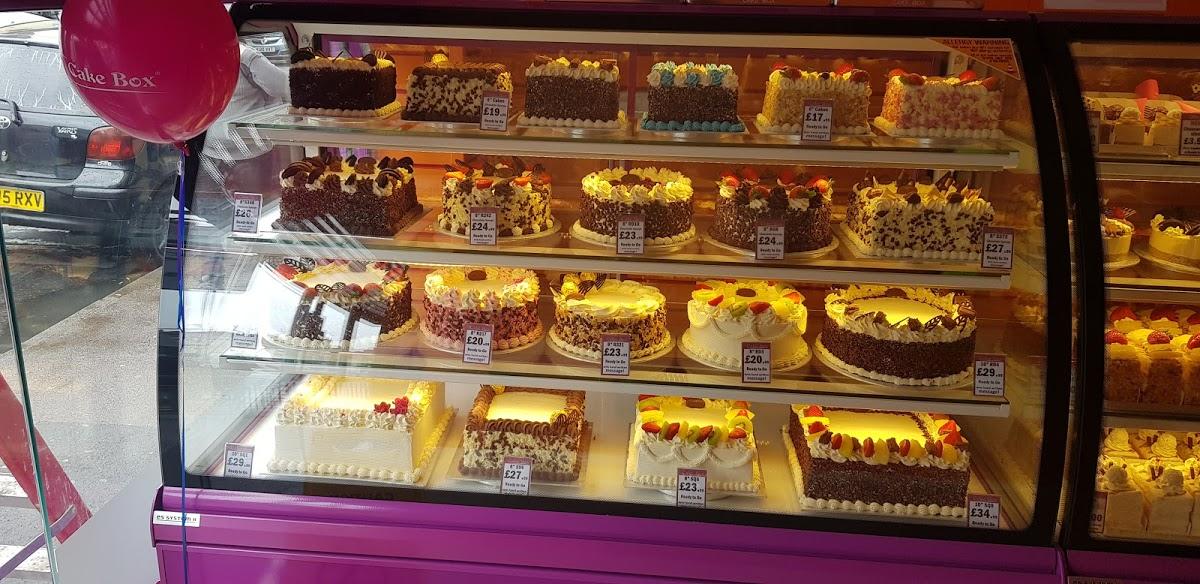 Menu at Cake Box Burton, Burton upon Trent