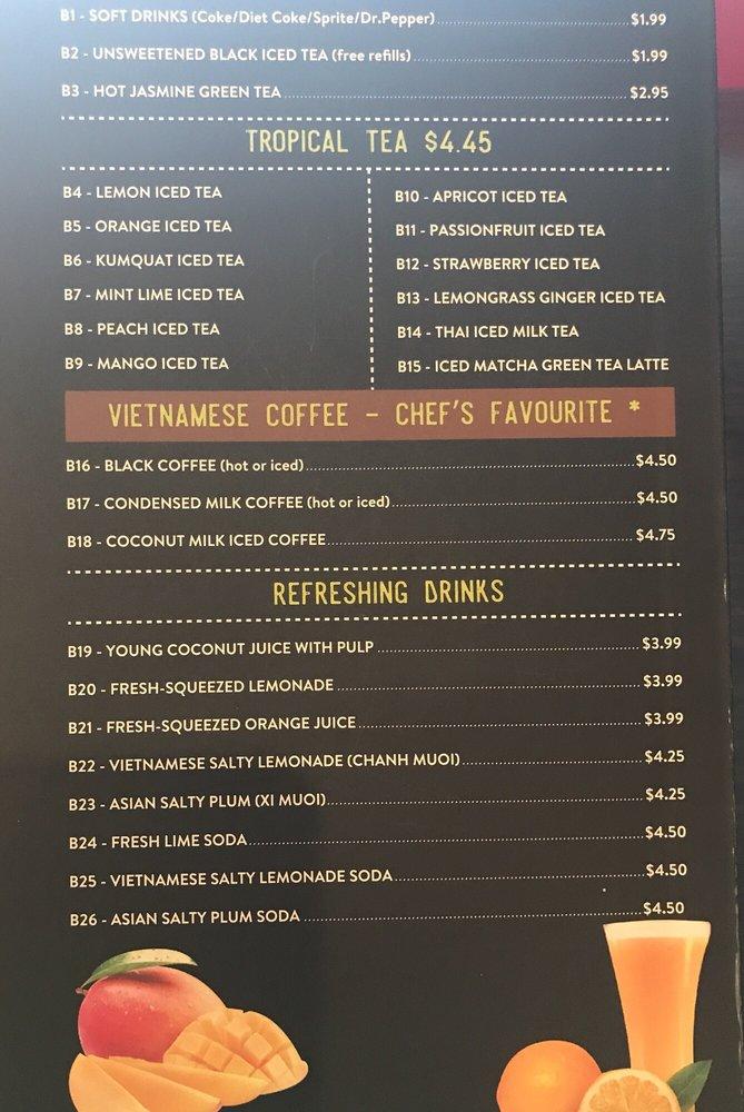 Menu at BAY FUSION restaurant, Spring