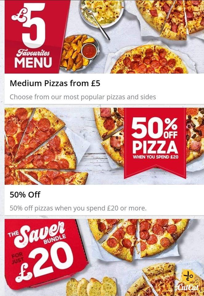 Menu at Pizza hut Cheadle Hulme pizzeria, Stockport