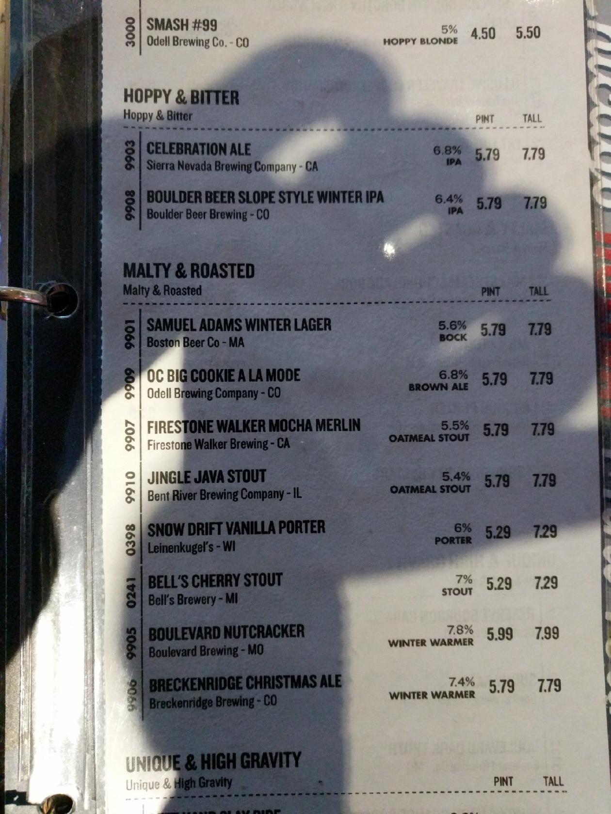 Menu at Old Chicago Pizza + Taproom pub & bar, Bettendorf