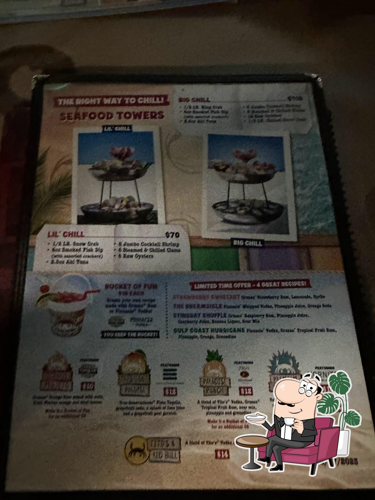 Pinchers, Naples - Restaurant menu, prices and reviews