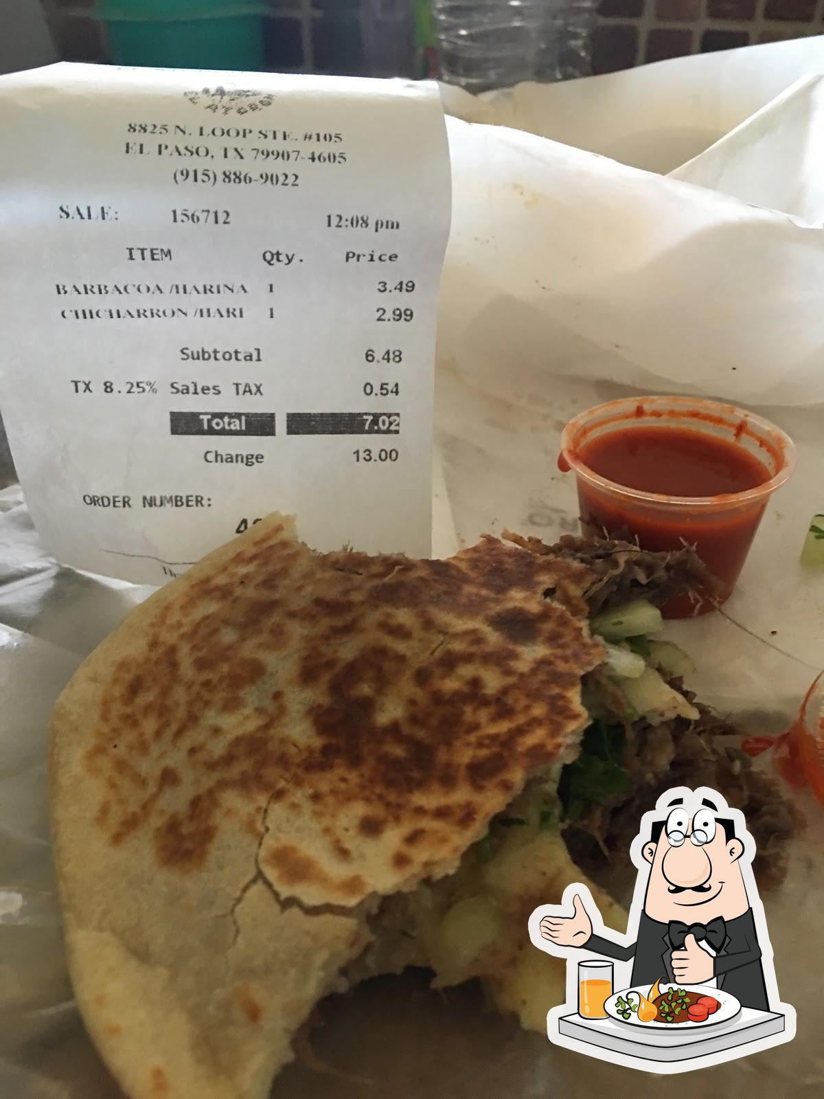 El Atoron, 8825 N Loop Dr in El Paso - Restaurant menu and reviews