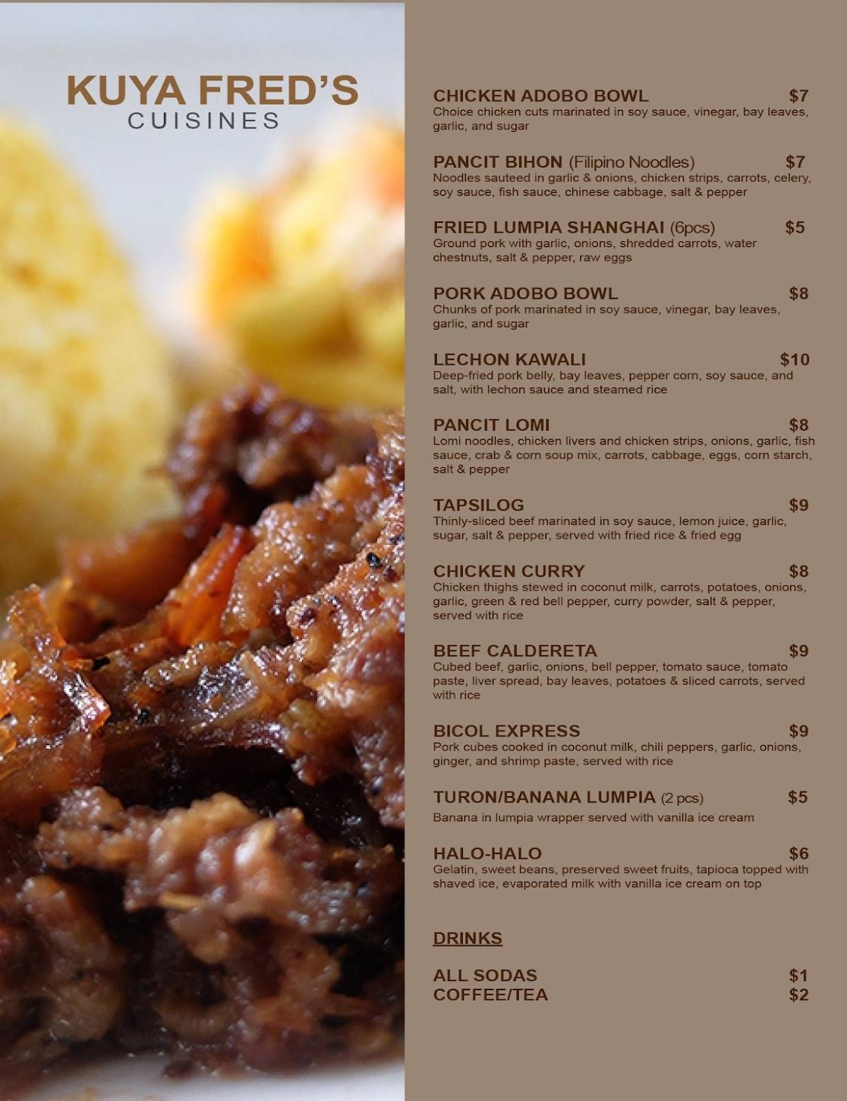 Menu at Gresham Food Carts restaurant, Gresham, 2280 NW Burnside Rd