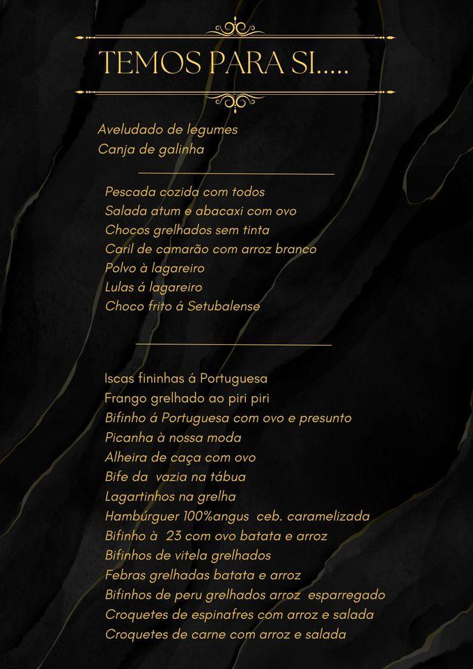 Menu em Bom Dia café, Lisboa, R. Viriato 8