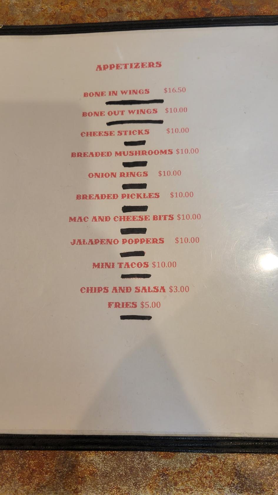 Menu at Clark’s Family Restaurant, Shelby