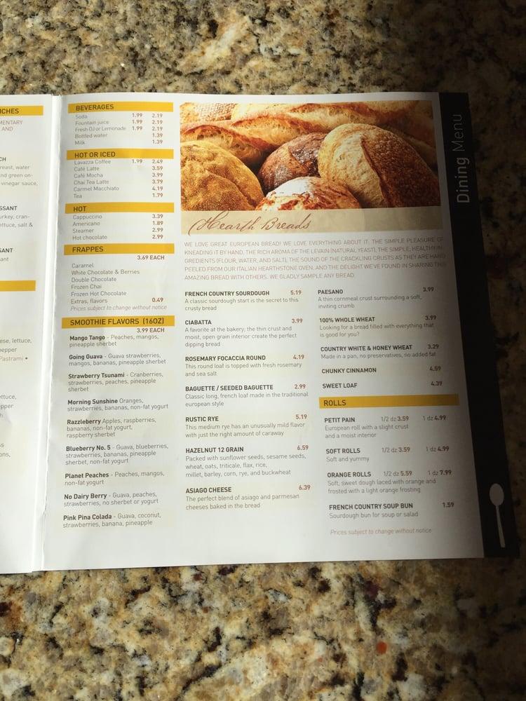 Menu at Kneaders Bakery & Cafe, Las Vegas, W Craig Rd