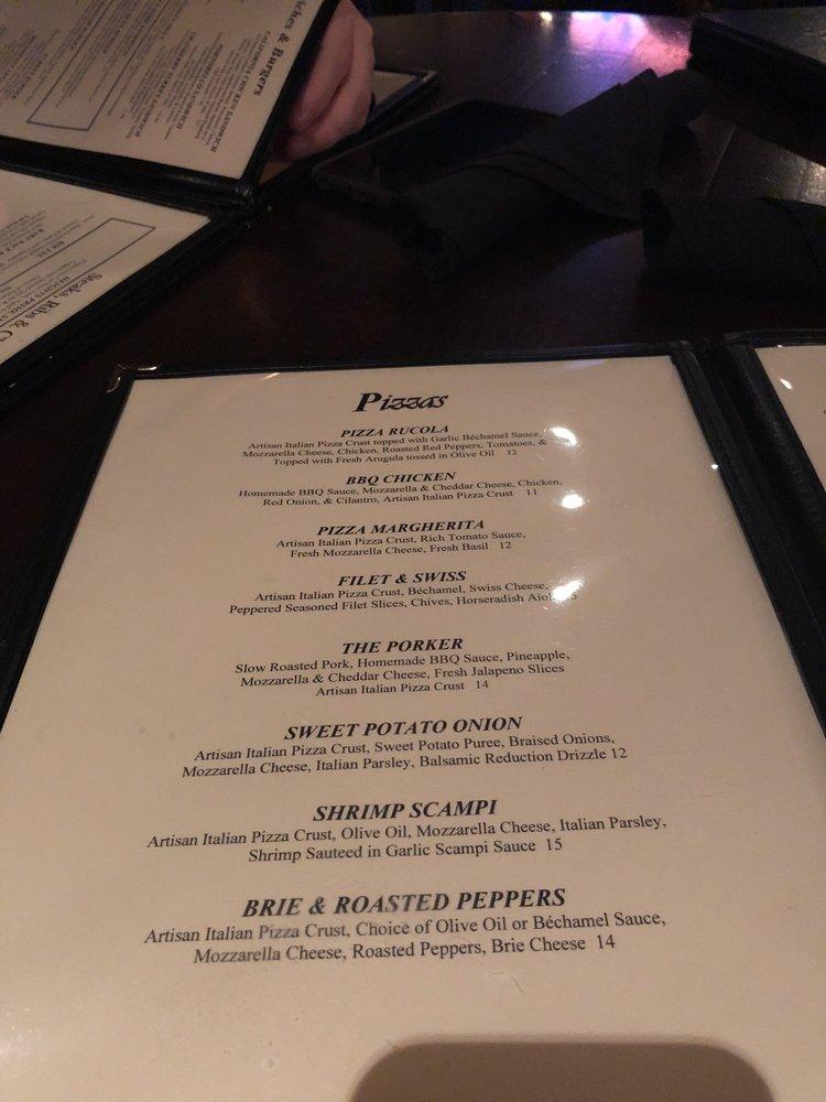 Menu at The Heights Restaurant & Bar, Upland, N Campus Ave