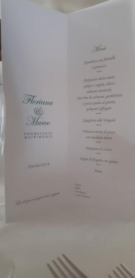 Menu da mimosa ristorante, Matinella, via provinciale 35a 8 km dai ...