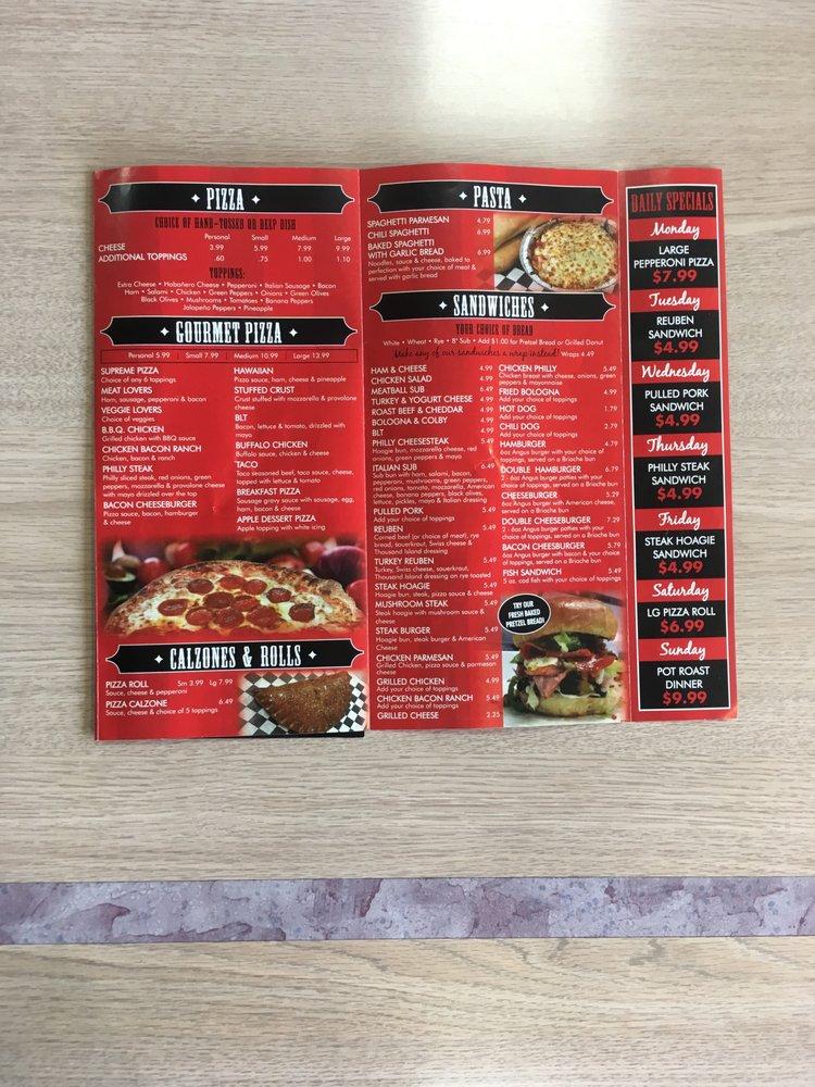 Menu at 24 Deli & Pizza pizzeria, Hillsboro