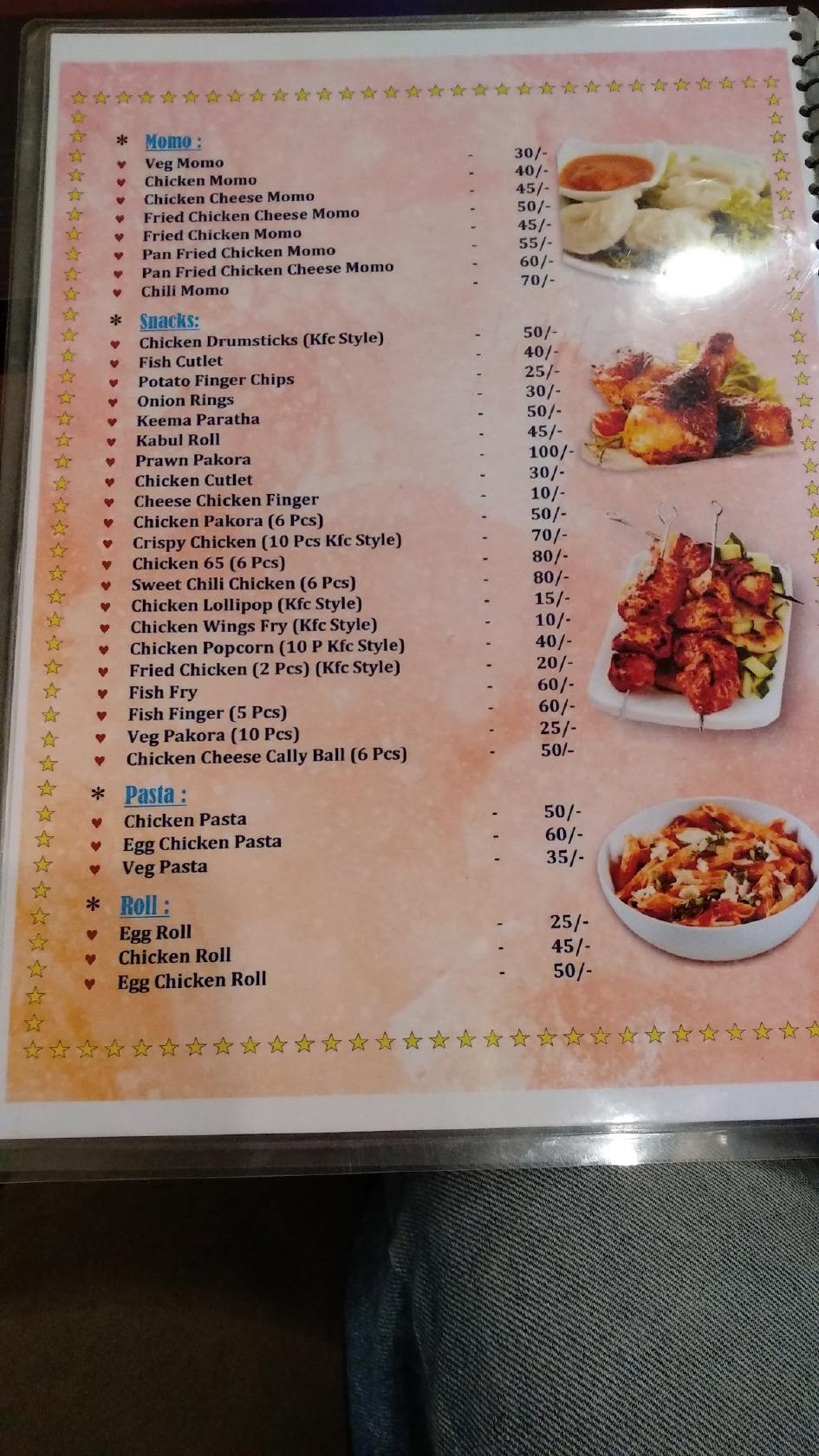 Menu at Hoi Choi Food Station, Gobardanga
