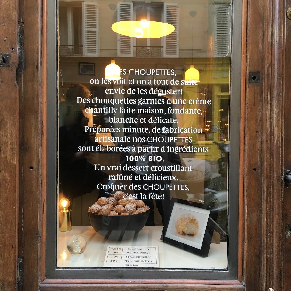 Menu at Les Choupettes de ChouChou desserts, Paris