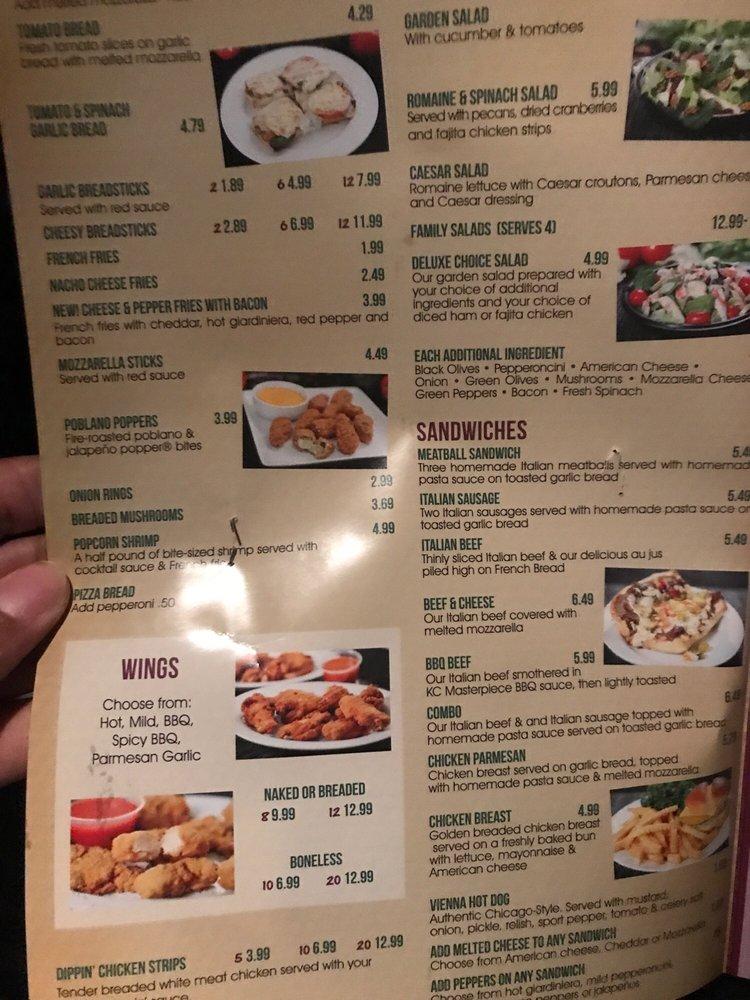 Menu at Michael's Pizza Romeoville pizzeria, Romeoville, 422 Weber Rd