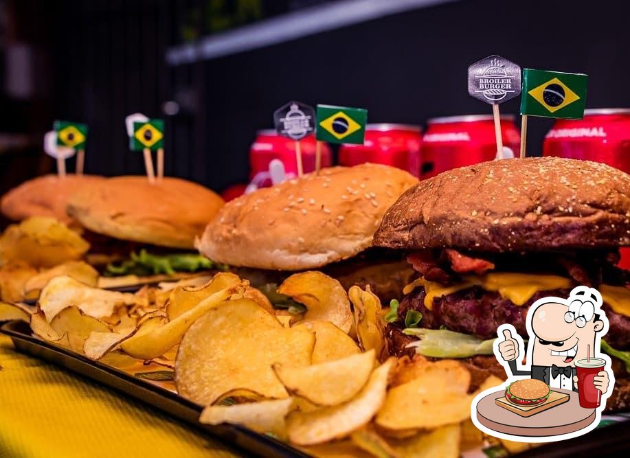 Broiler Burger restaurante, Recife, R. Maj. Joaquim Cavalcante - Menu ...