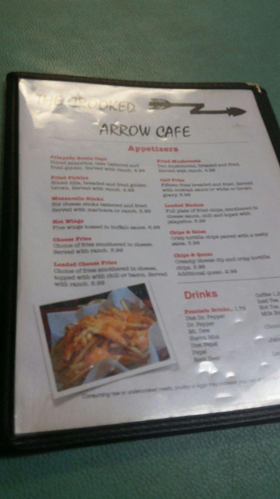 Menu at Wildcat Cafe, Seiling, 208 S Main St