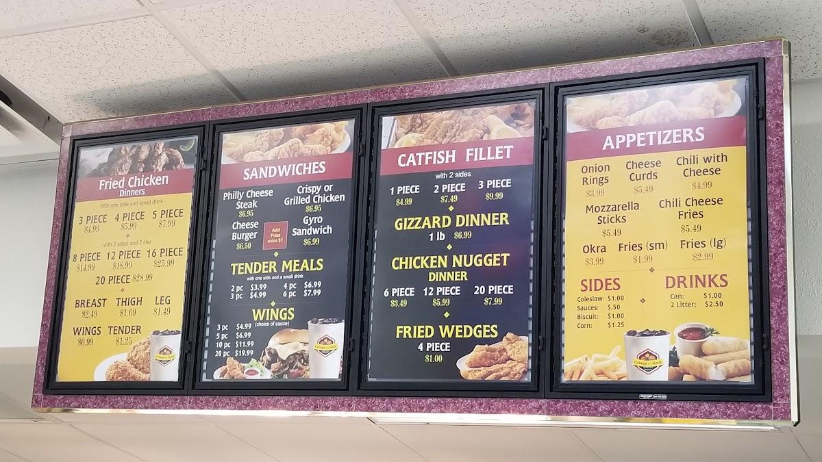 Menu at Crispy and Grill restaurant, Milwaukee