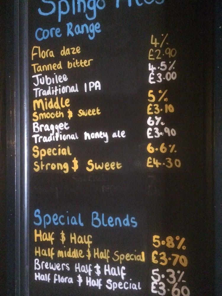Menu at The Blue Anchor Inn pub & bar, Helston
